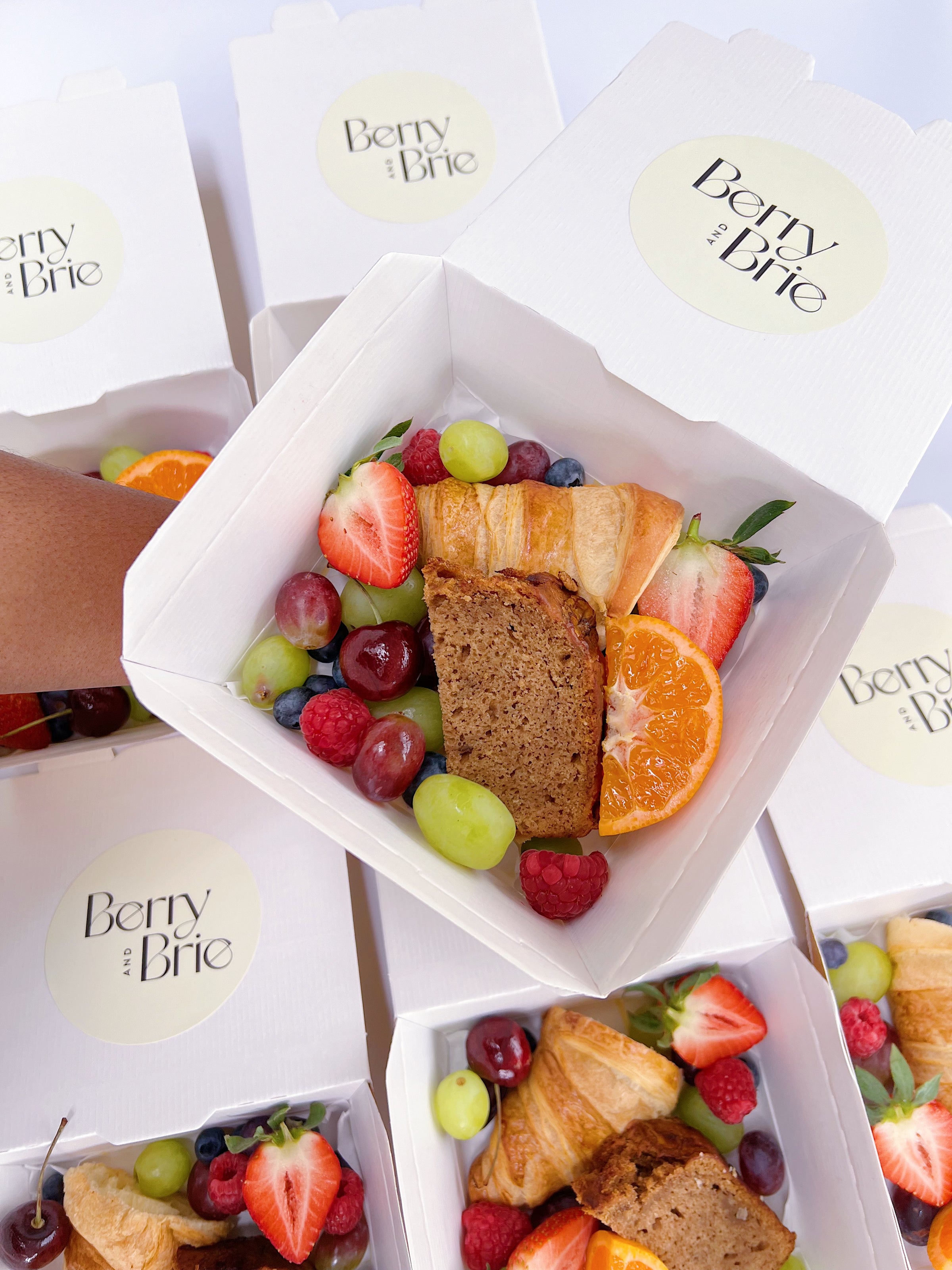 Berry Brekkie Snack Box - Berry and Brie
