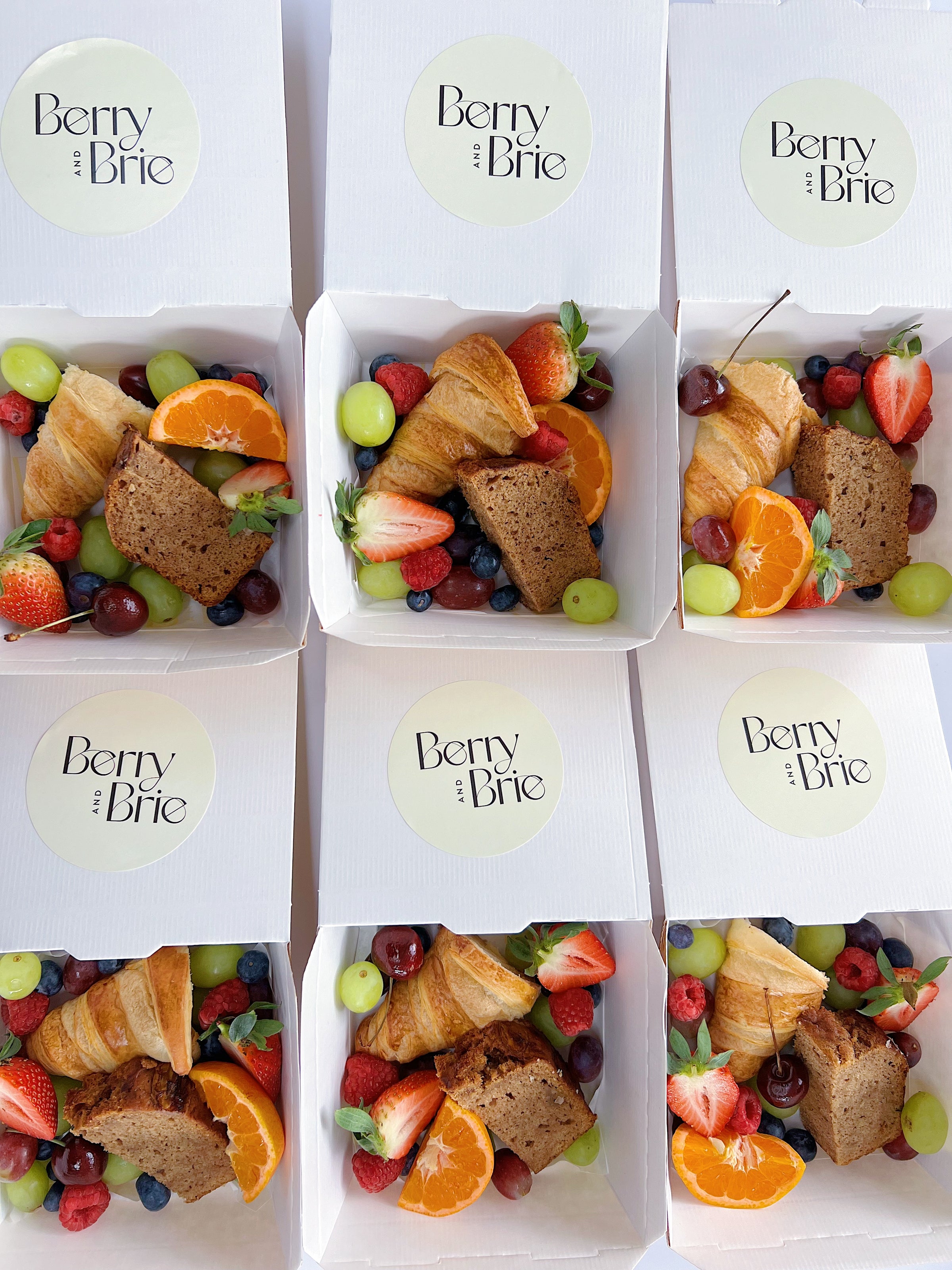 Berry Brekkie Snack Box - Berry and Brie